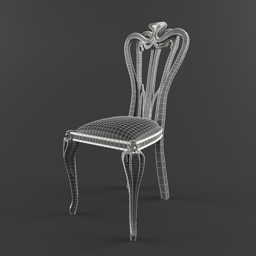 3d Classic Chair Model