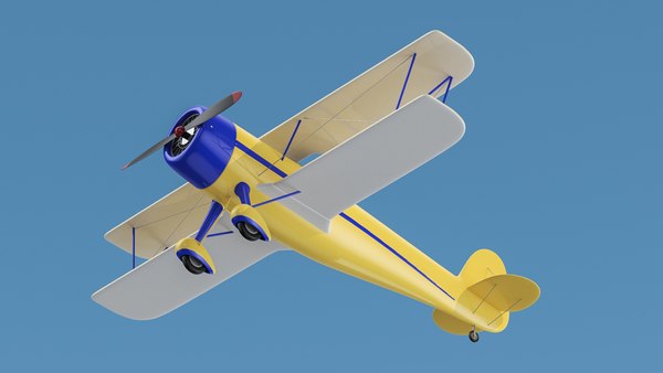 modelo 3d Biplano 02 - TurboSquid 1828014