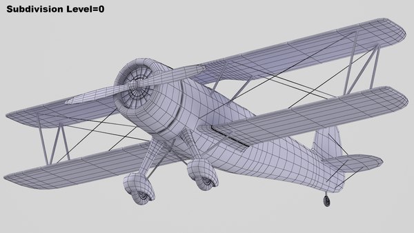 modelo 3d Biplano 02 - TurboSquid 1828014