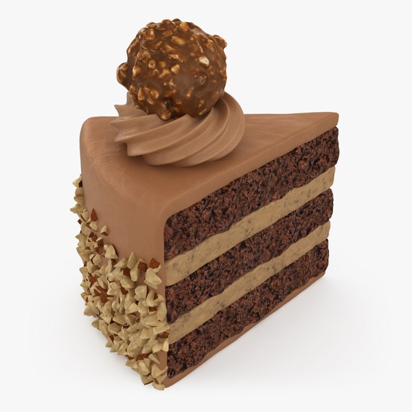 3D модель Ferrero Rocher Cake - TurboSquid 2024862