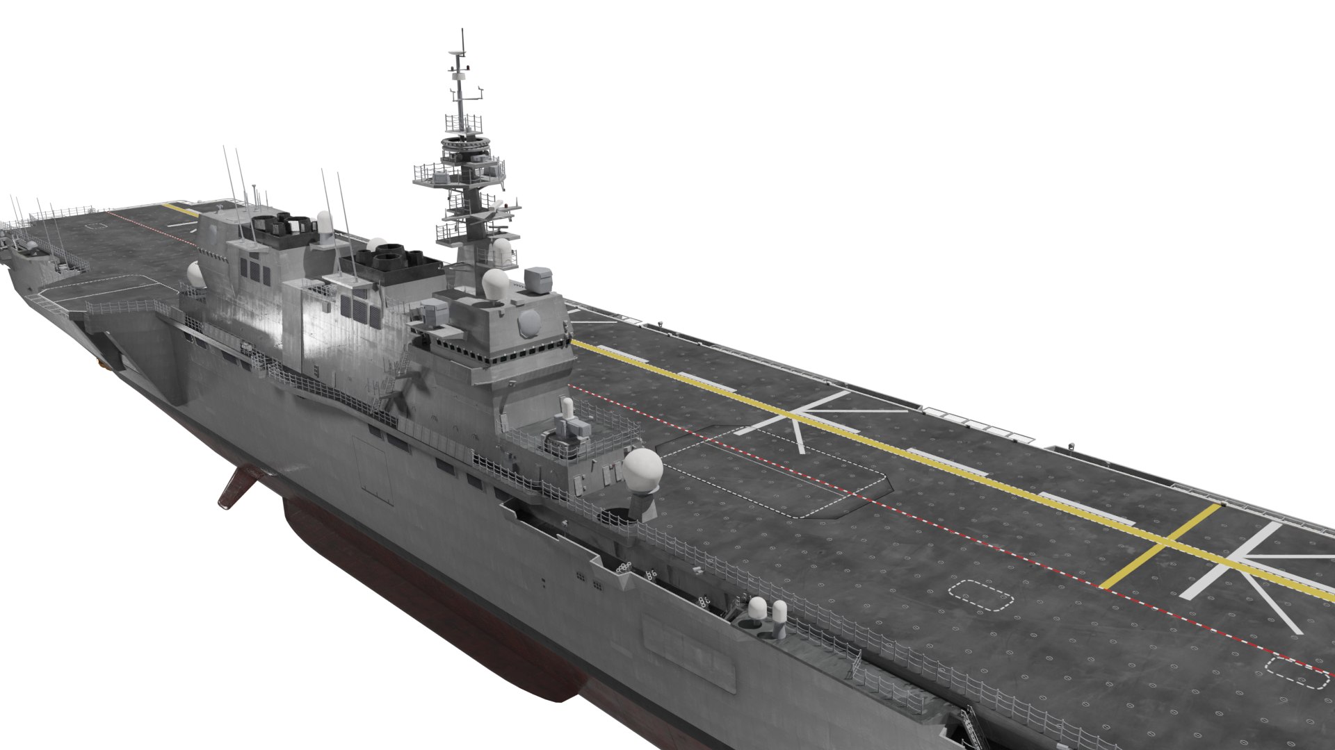 JS Kaga DDH-184 3D - TurboSquid 2220087