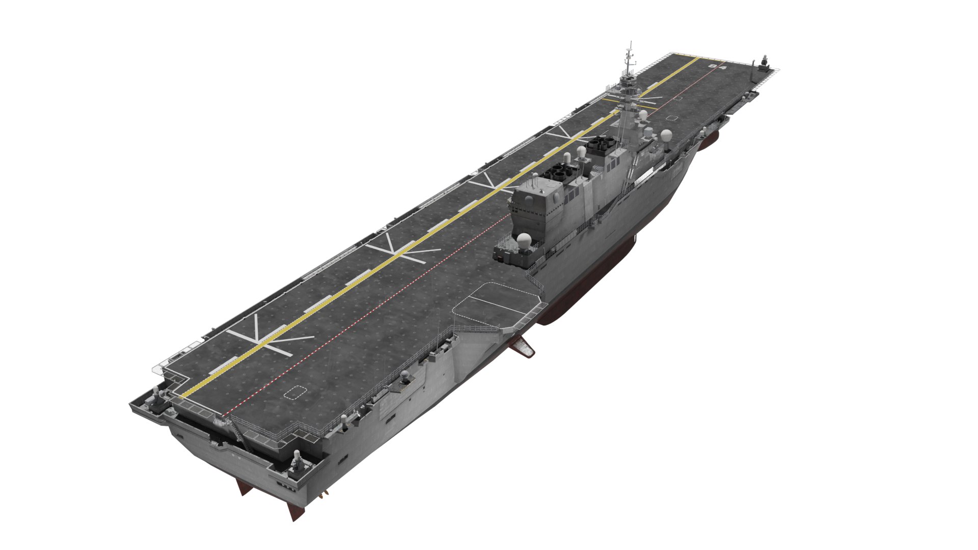 JS Kaga DDH-184 3D - TurboSquid 2220087