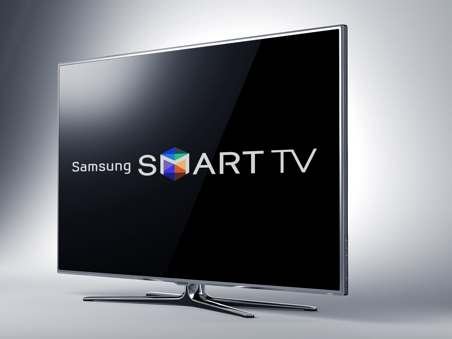 3d Model Tv Samsung Led D8000