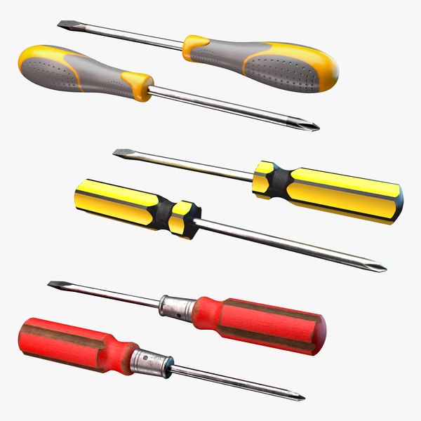 Screwdriver 3D Models for Download | TurboSquid