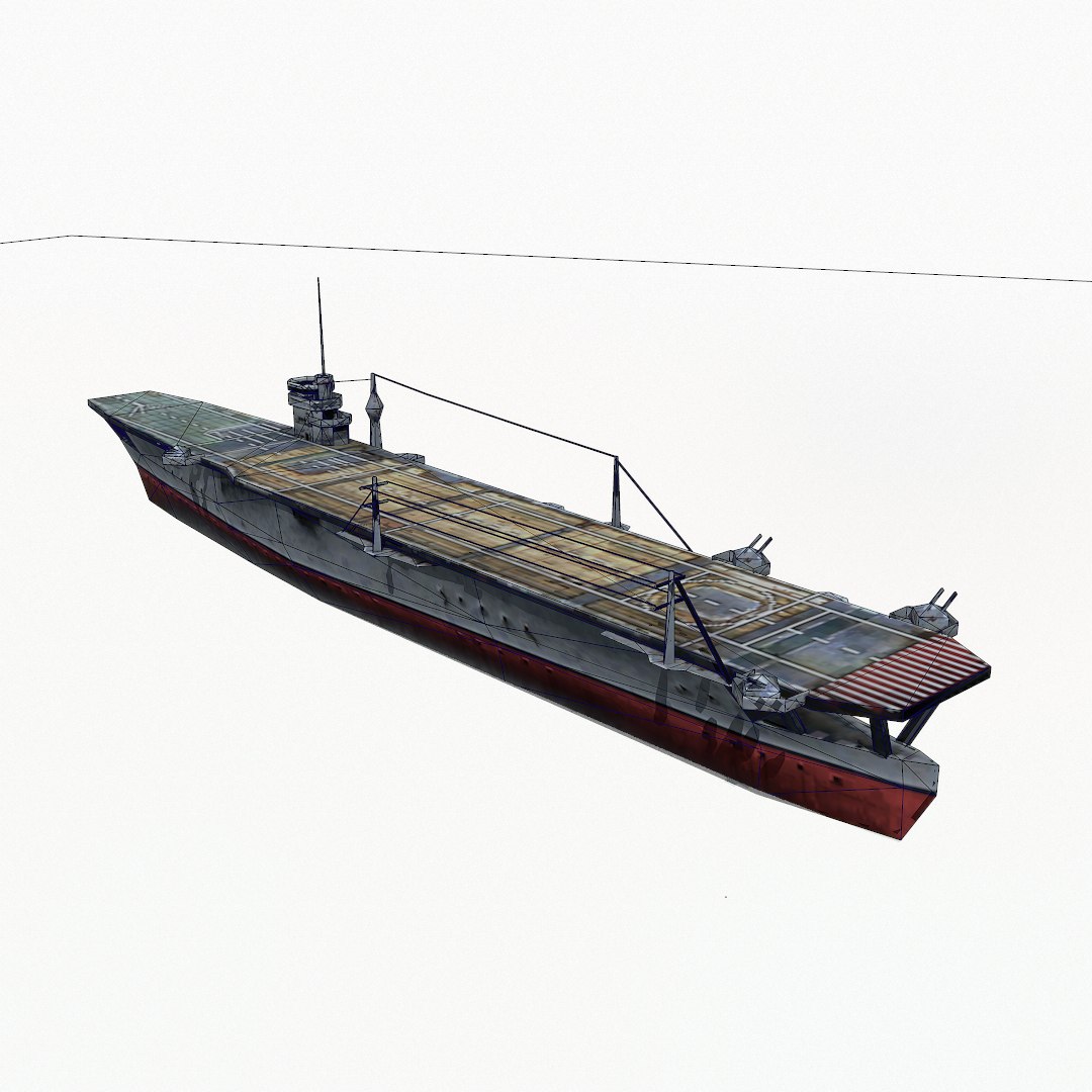 Kaga Carrier 3d 3ds