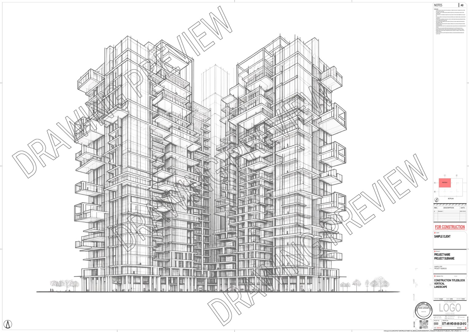 3D Revit Title Blocks - TurboSquid 2145781