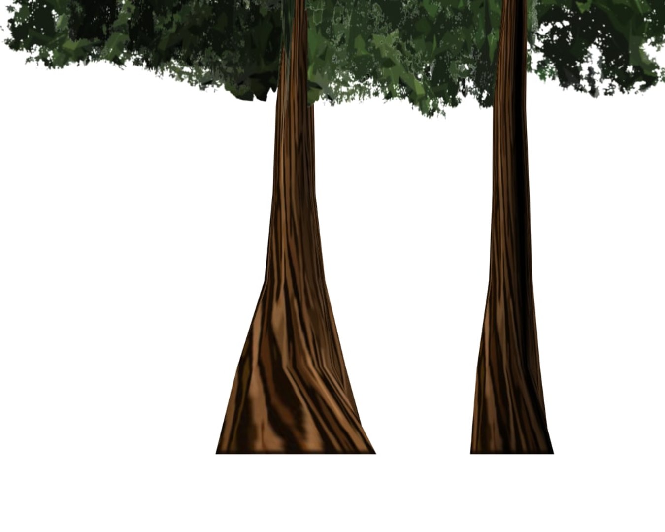 max cartoon trees