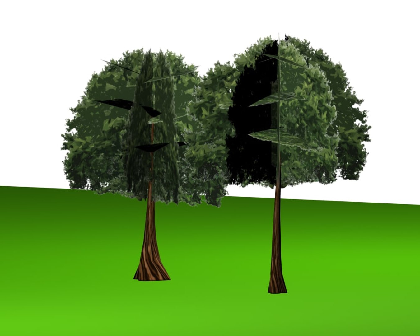 max cartoon trees