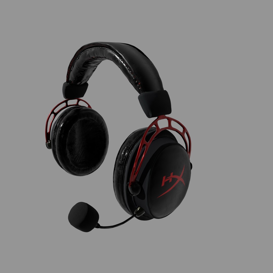 Headphones Hyperx 3D Model - TurboSquid 1346359