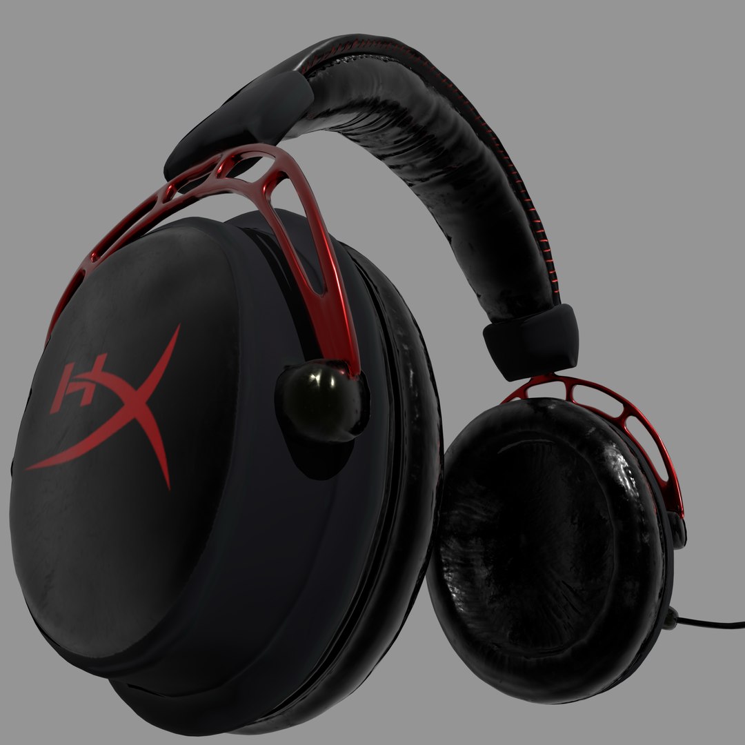 Headphones Hyperx 3D Model - TurboSquid 1346359