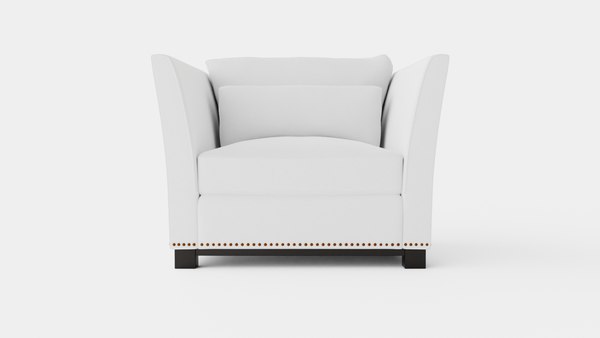 modelo 3d Sillón Madison blanco roto - TurboSquid 2263710