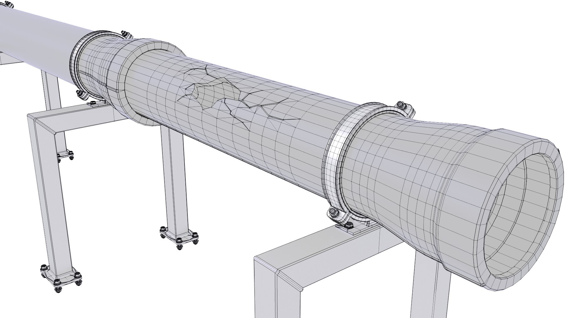 3D Drainage Pipe 33 Model - TurboSquid 2096829