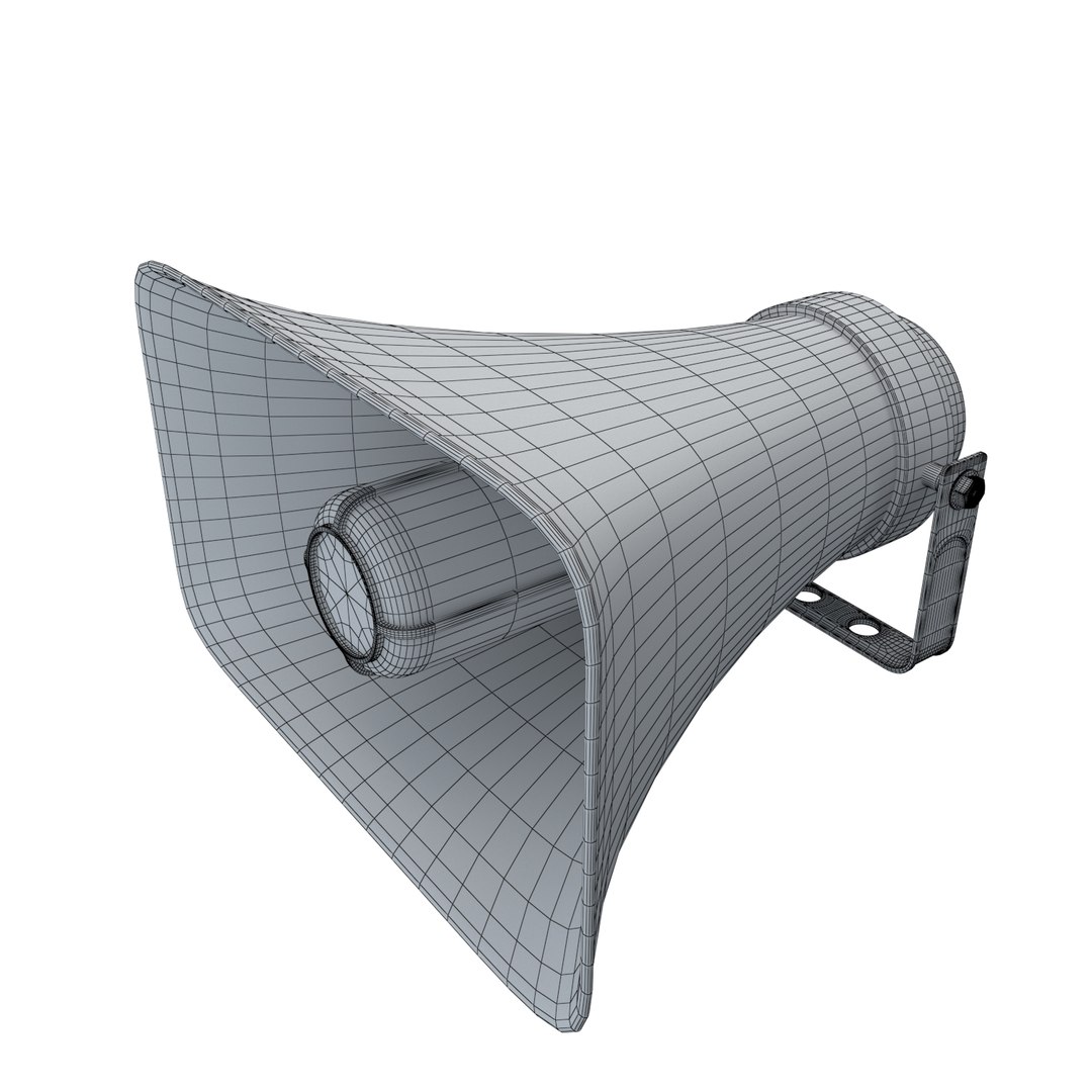 3D model loudspeaker speak speaker - TurboSquid 1368453