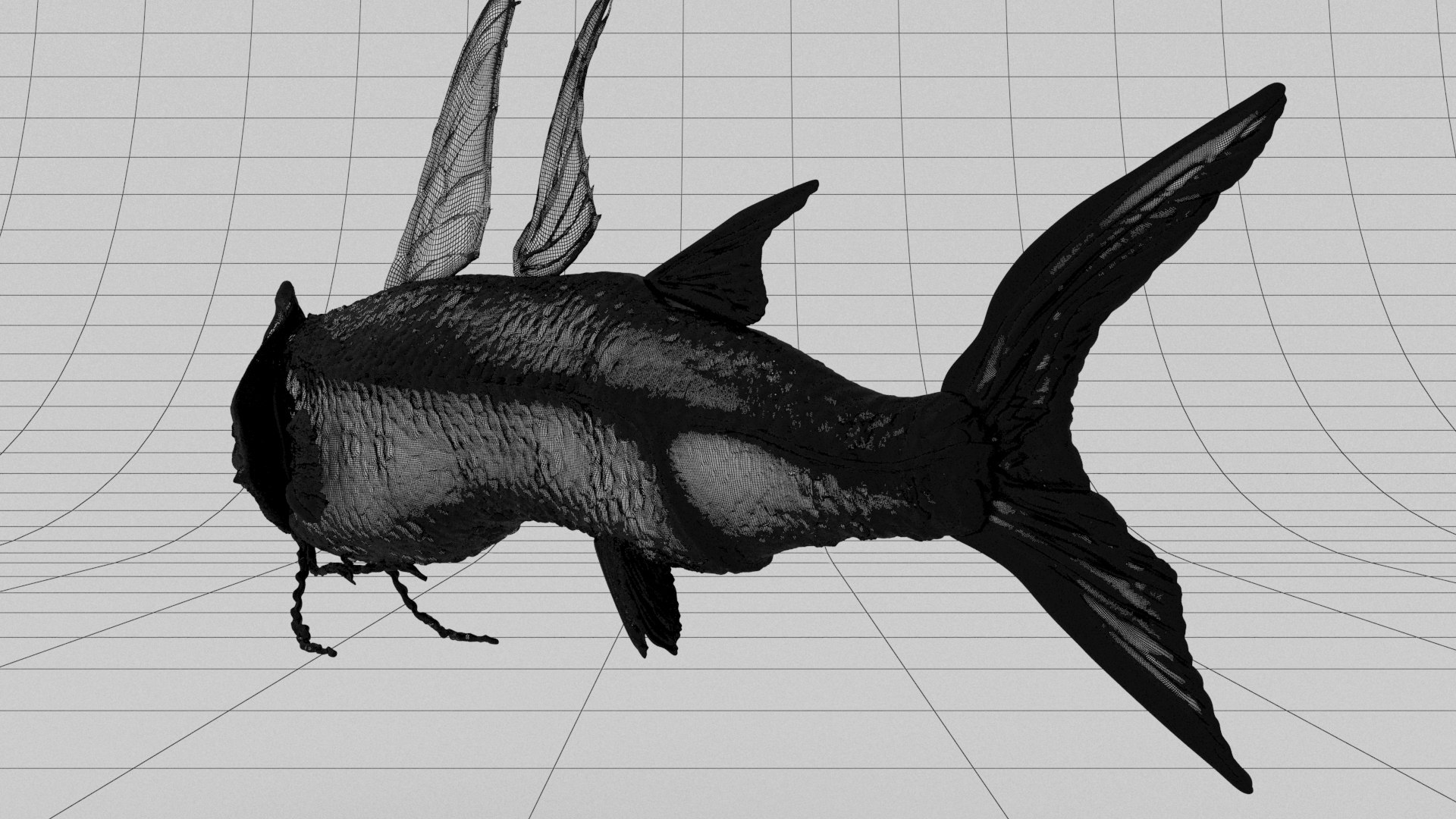 3D Laos Game Monster Fish Model - TurboSquid 1988808