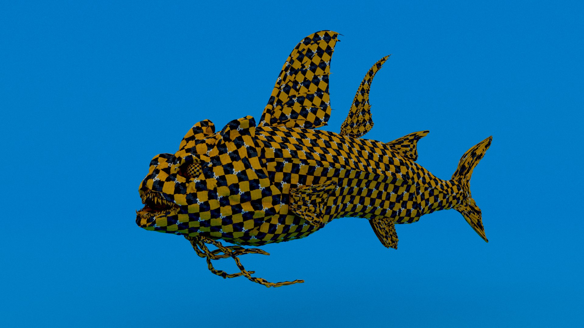 3D Laos Game Monster Fish Model - TurboSquid 1988808