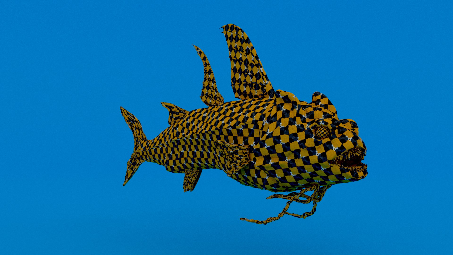3D Laos Game Monster Fish Model - TurboSquid 1988808