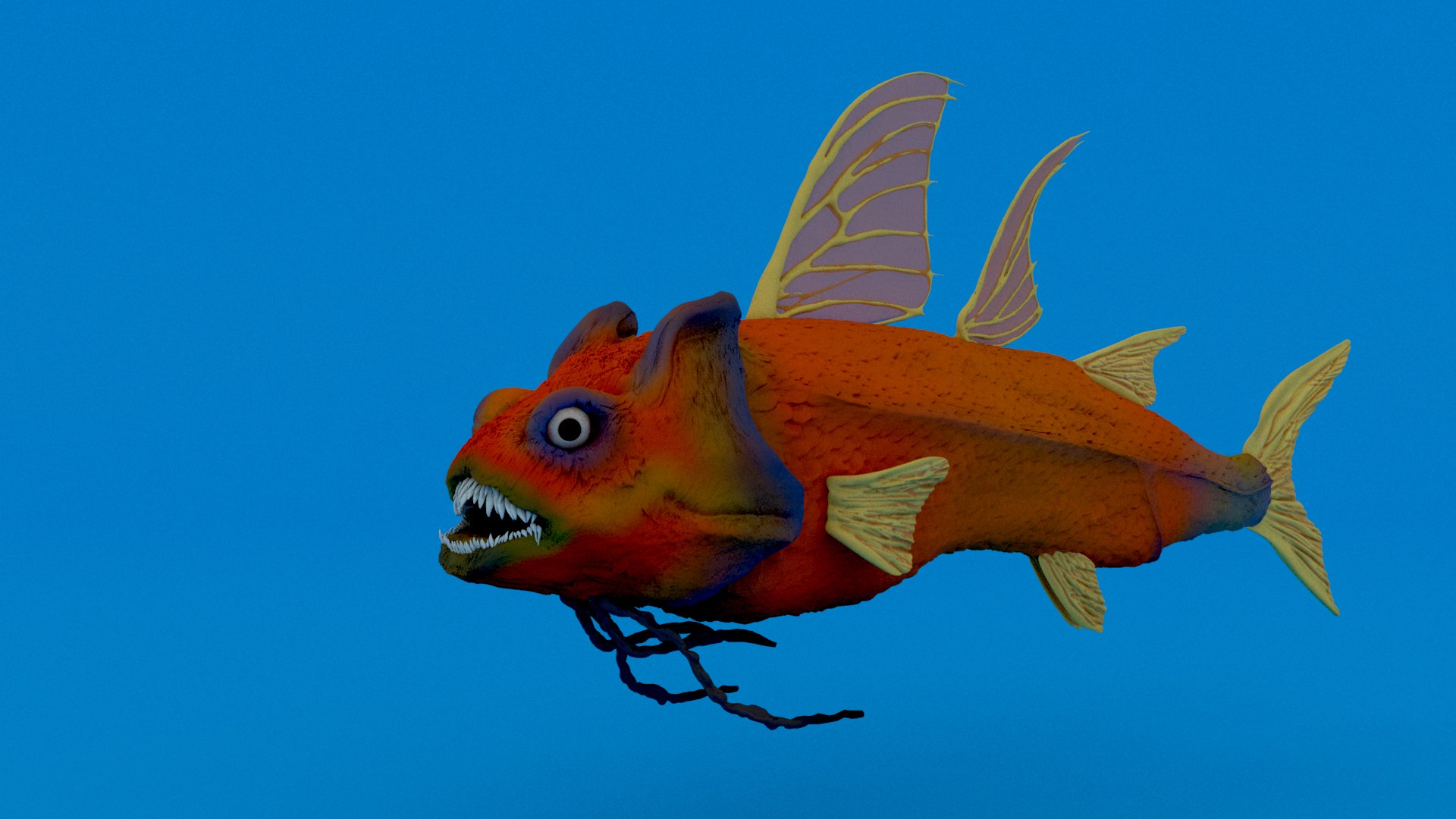 3D Laos Game Monster Fish Model - TurboSquid 1988808