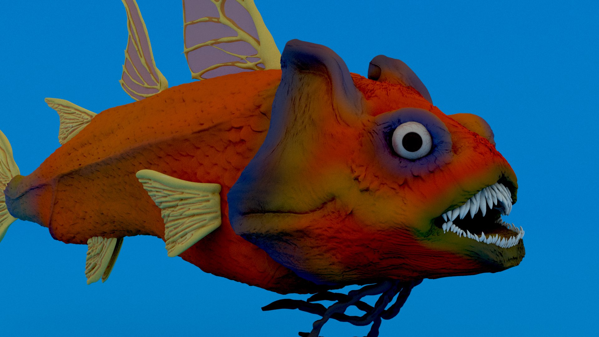 3D Laos Game Monster Fish Model - TurboSquid 1988808