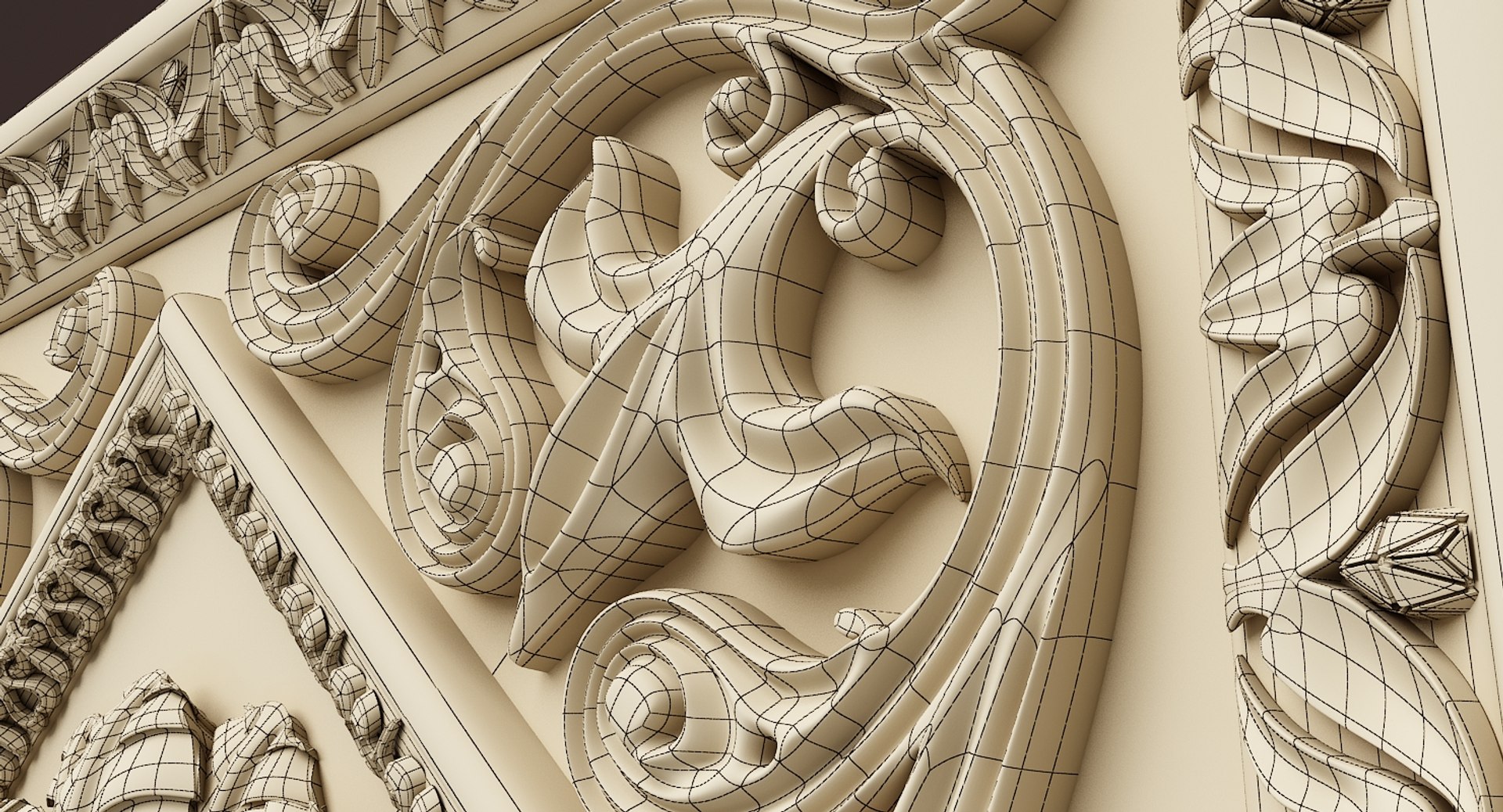 3d Model Architecture Element
