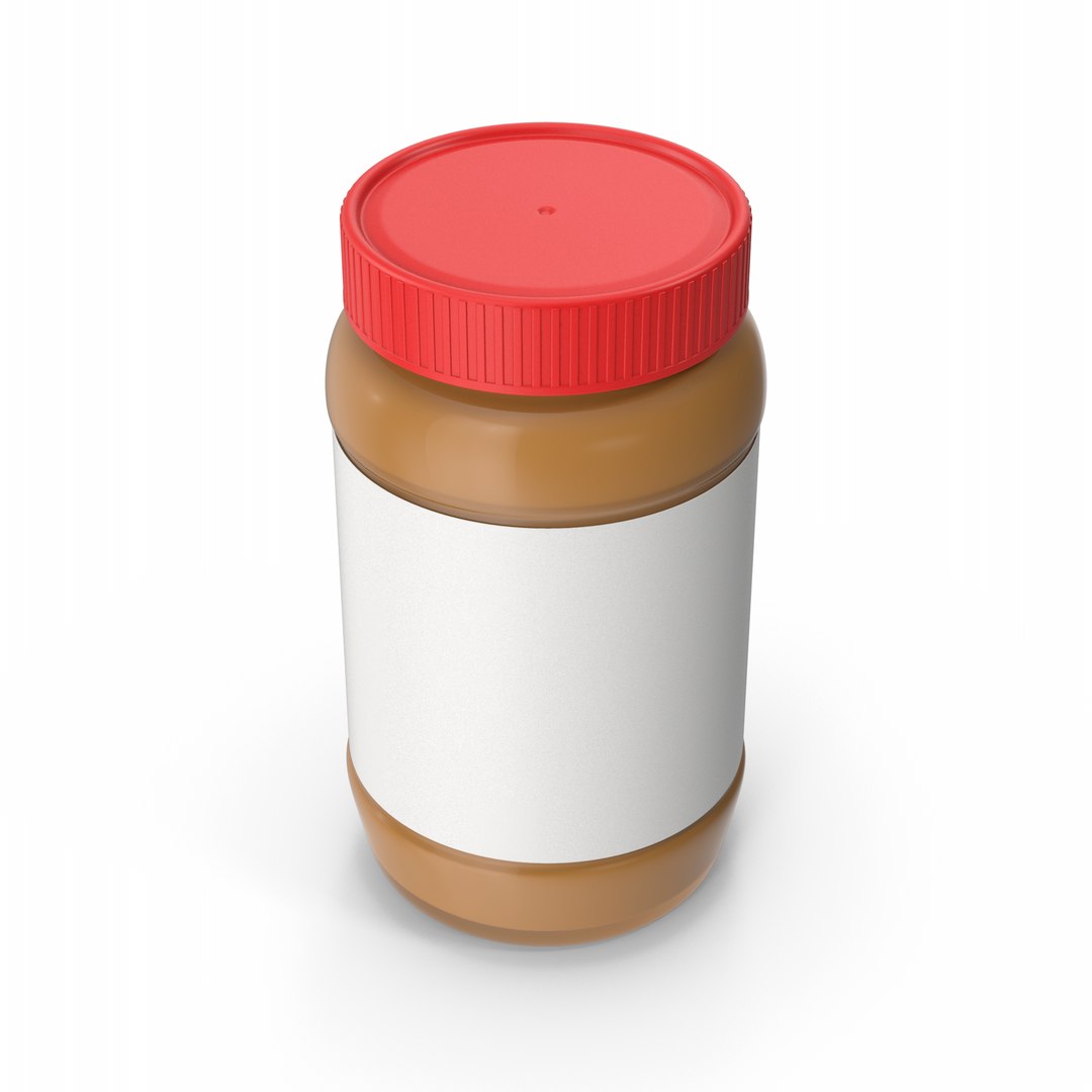Peanut Butter 3D Model - TurboSquid 1914287