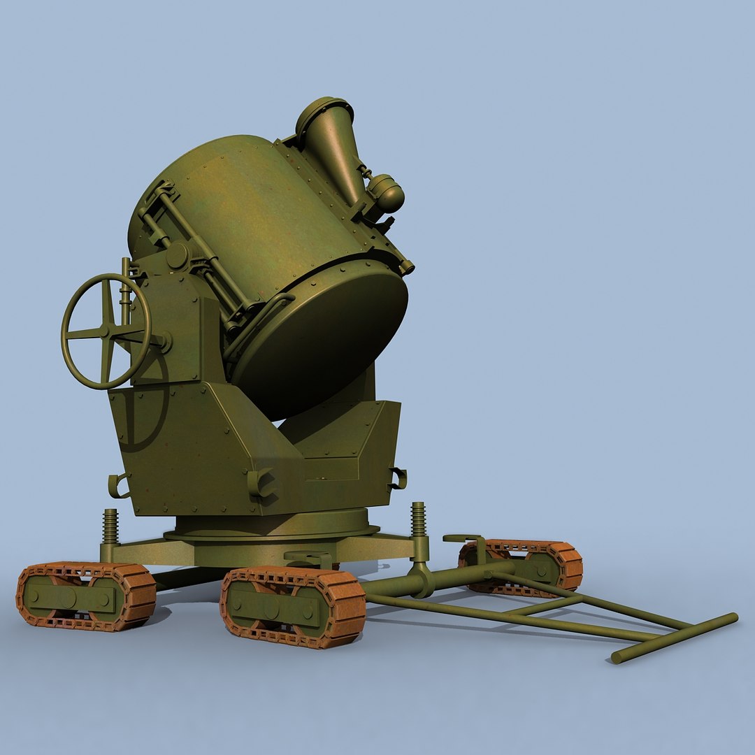 3dsmax british 90cm searchlight