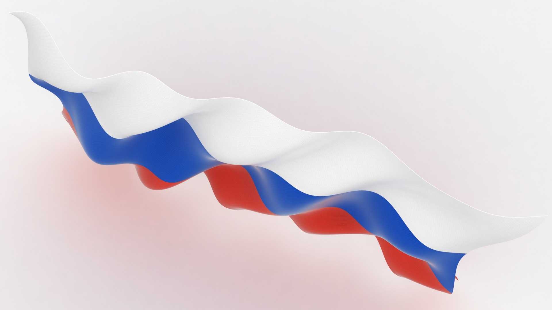 3D Russia Flag Animation - TurboSquid 1614458