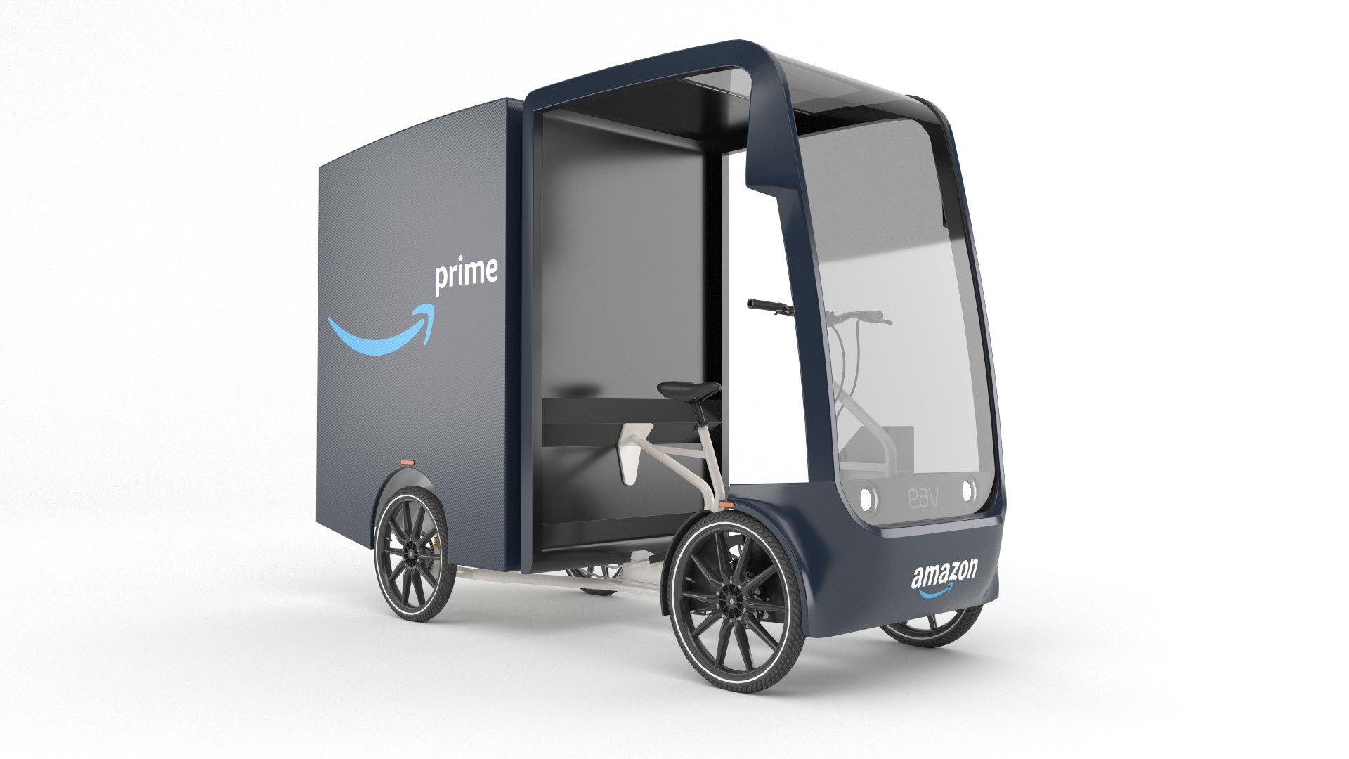 Amazon delivery bike 3D - TurboSquid 1930346