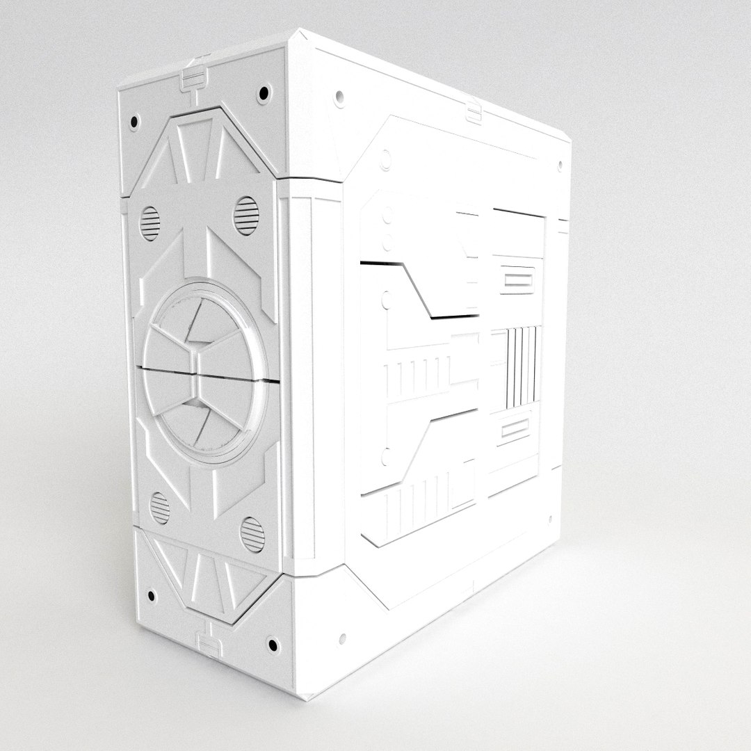 Pc Case Model - TurboSquid 1329464