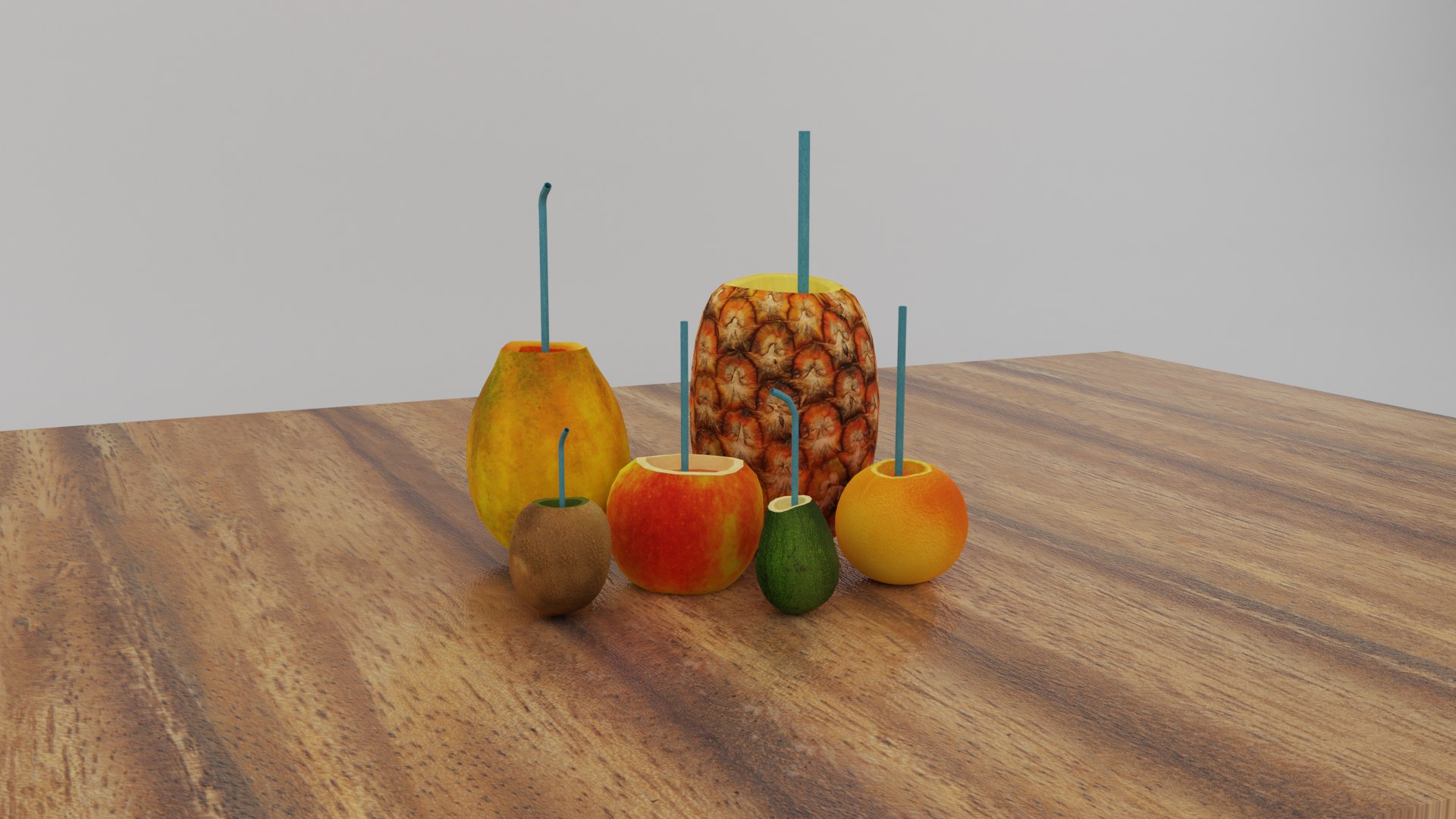 3D Model Fruit Juices - TurboSquid 1492807