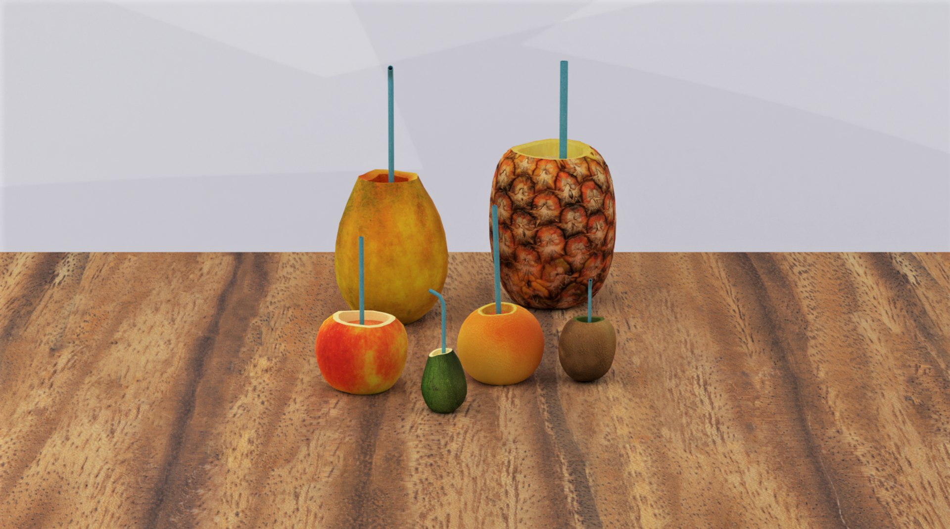 3D Model Fruit Juices - TurboSquid 1492807
