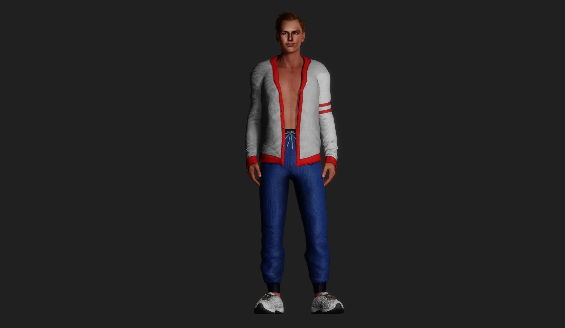 3D Contemporary Handsome Young Man 3D Model - TurboSquid 2196409