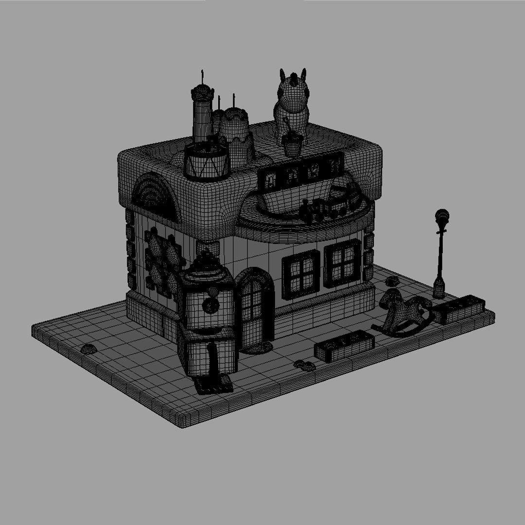 3D Model High Poly Toy Shop 01 - TurboSquid 2041699