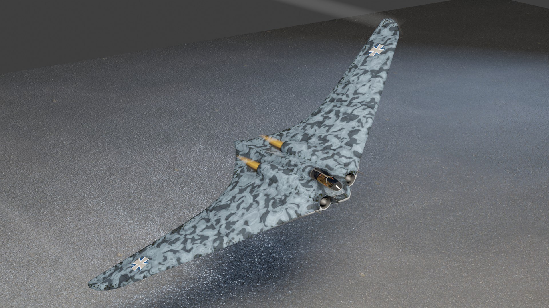 Horten Ho 229 3D - TurboSquid 1954787