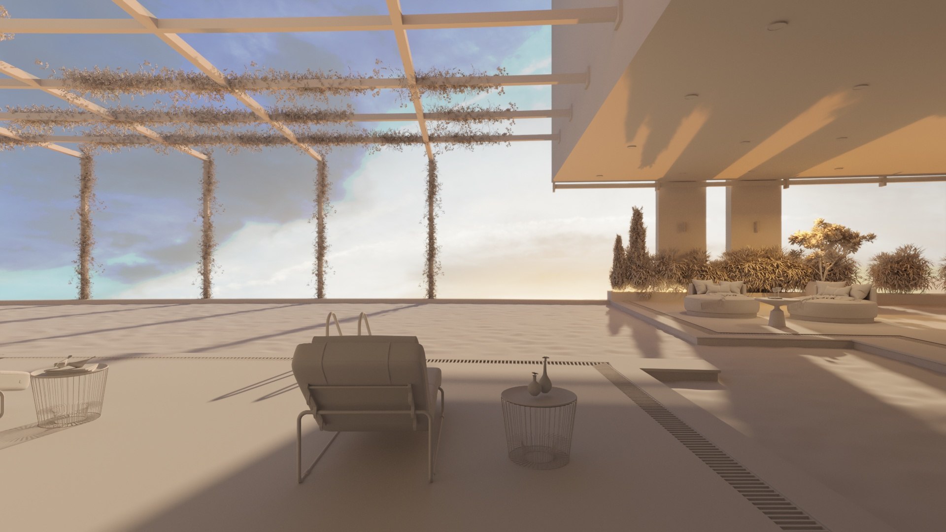 Pool And Spa 3D Model - TurboSquid 2013065