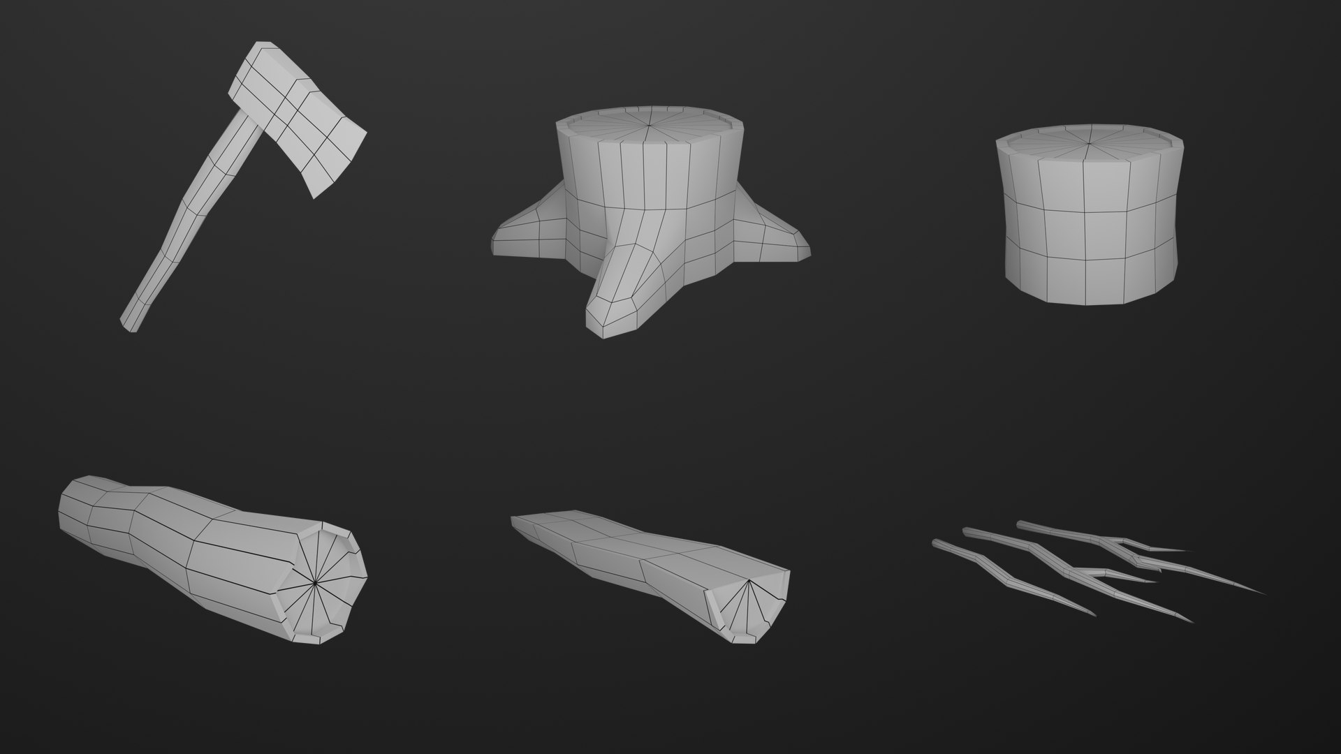 Stylized Campfire Game Assets 3D Model - TurboSquid 2042143