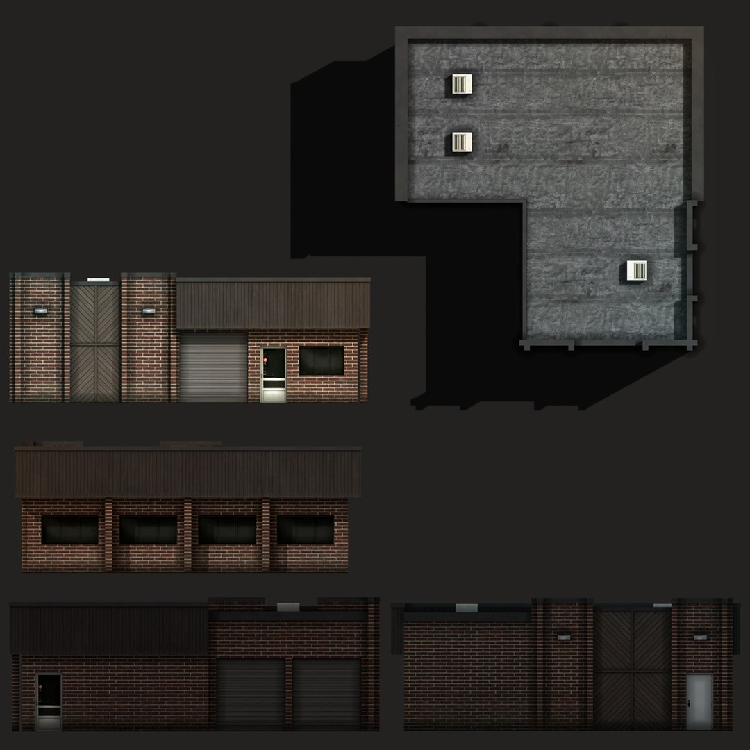 3d Car Building Model