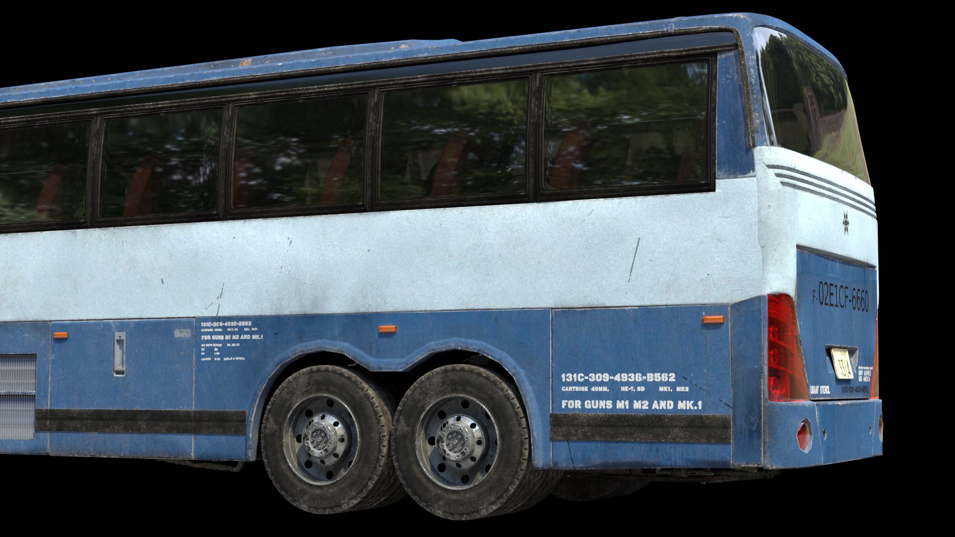 3D Blue Bus Model 3D Model - TurboSquid 1781594