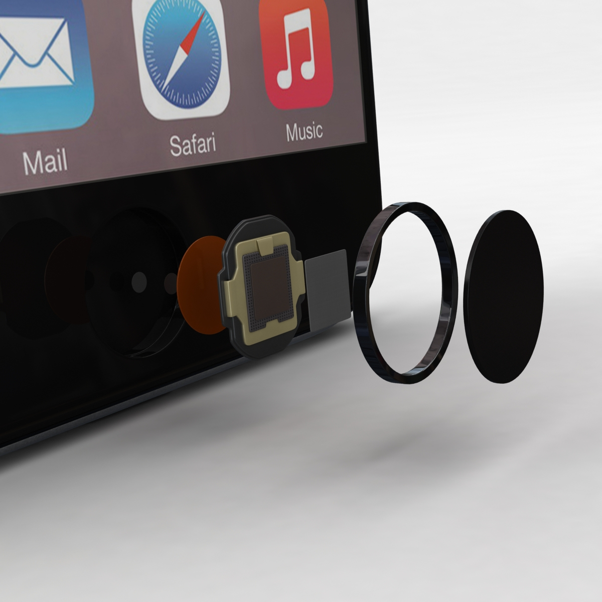 apple iphone 6 colors c4d