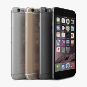 Download 3D IPhone 6 Plus 3ds Max Models - TurboSquid