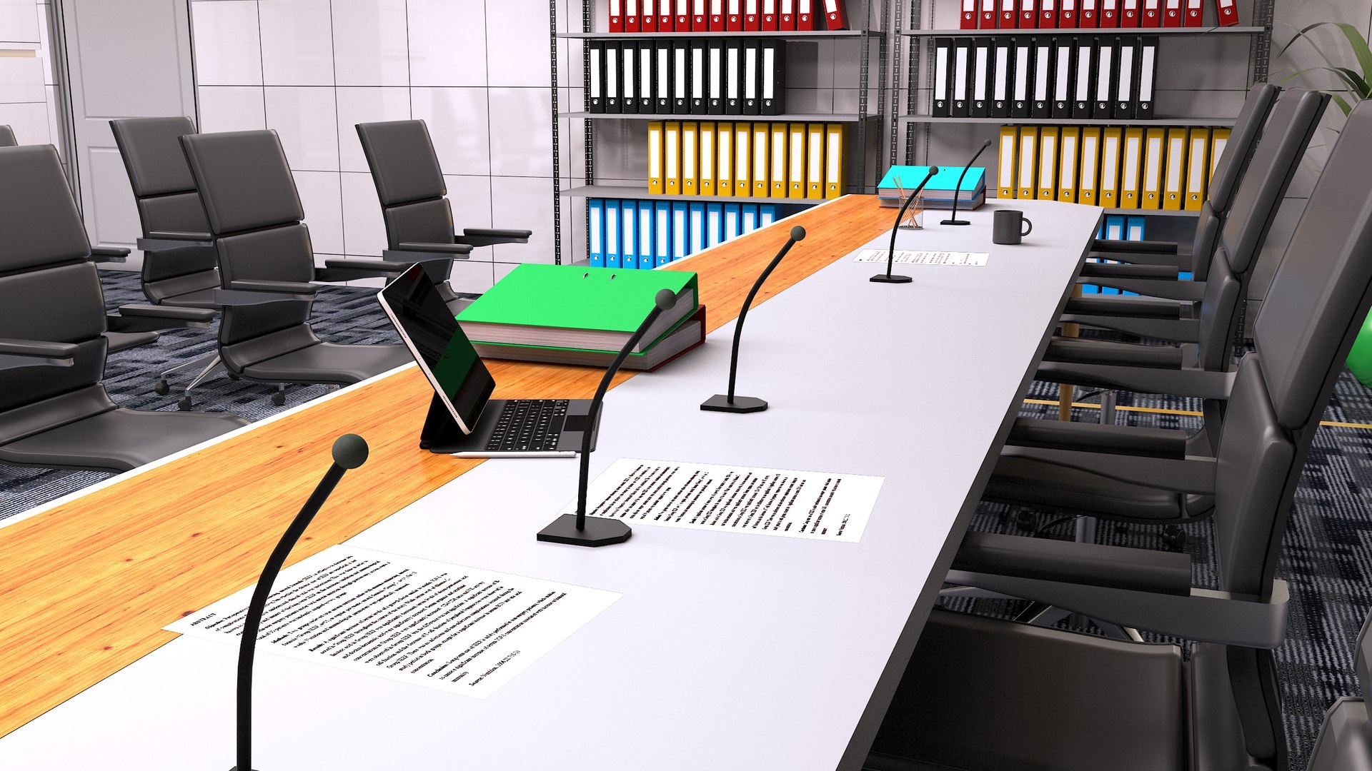 Conference Room 2 Model - TurboSquid 1846467