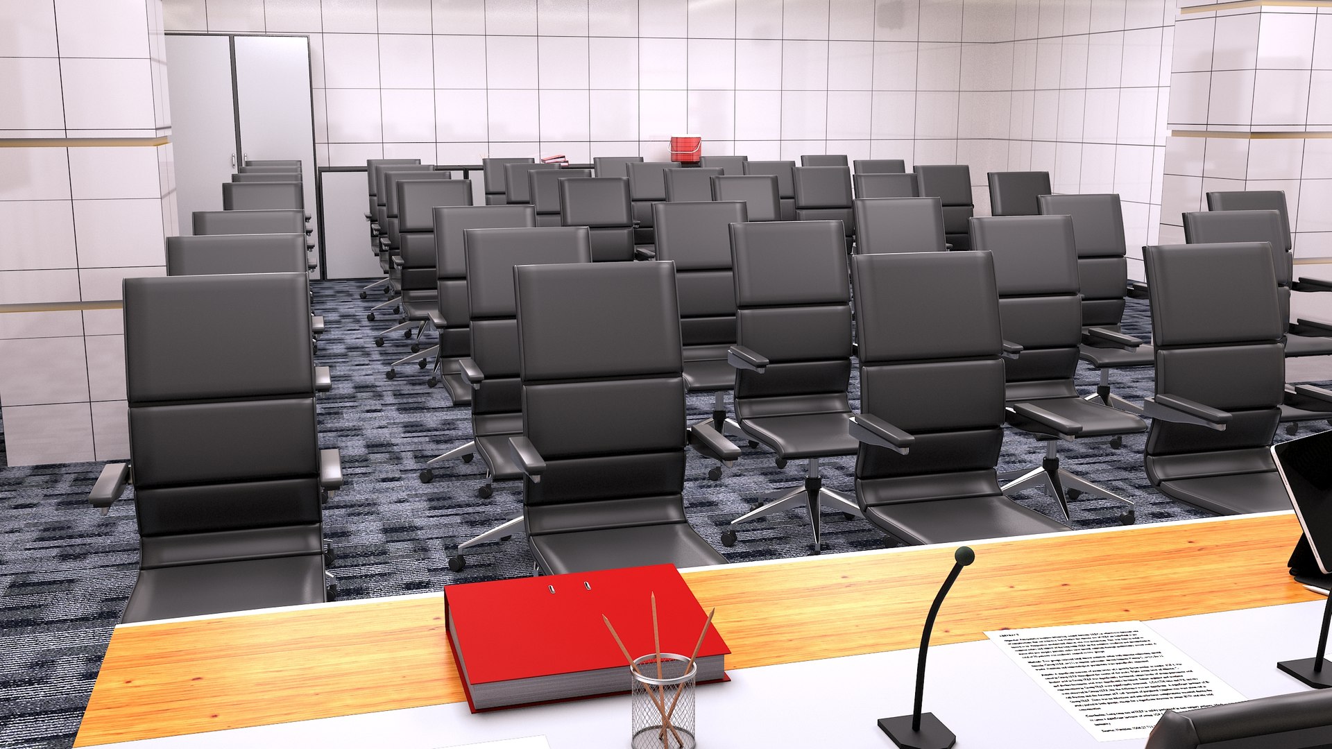 Conference Room 2 Model - TurboSquid 1846467