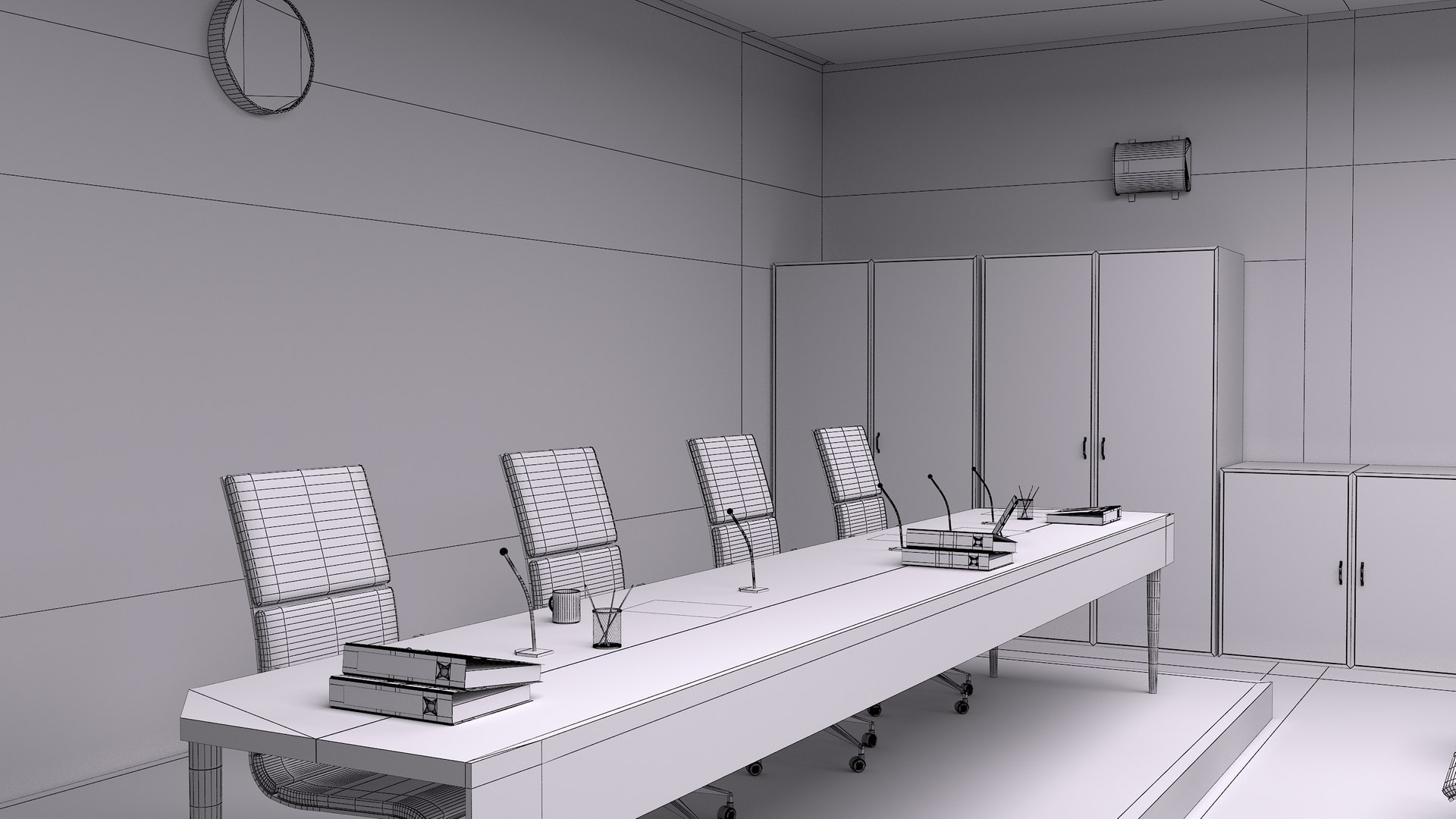Conference Room 2 Model - TurboSquid 1846467