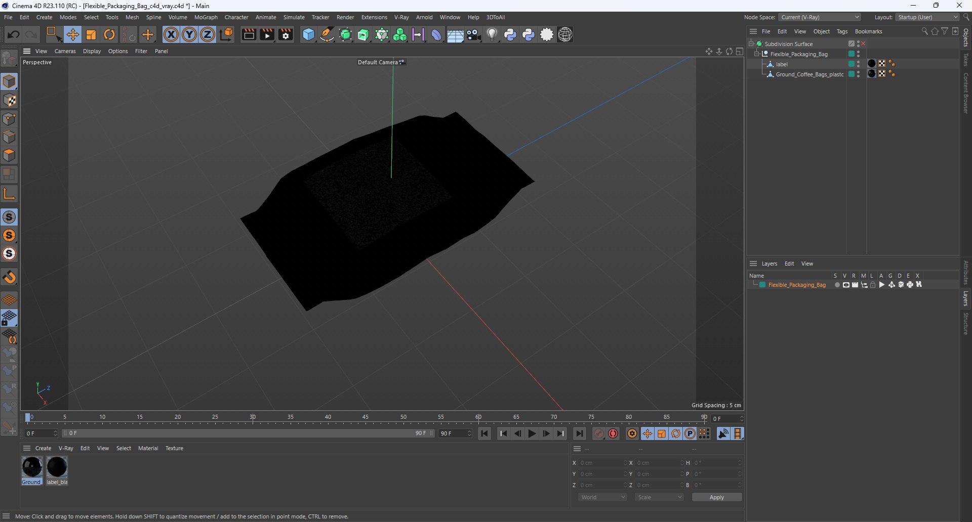 Flexible Packaging Bag 3D Model - TurboSquid 2302448