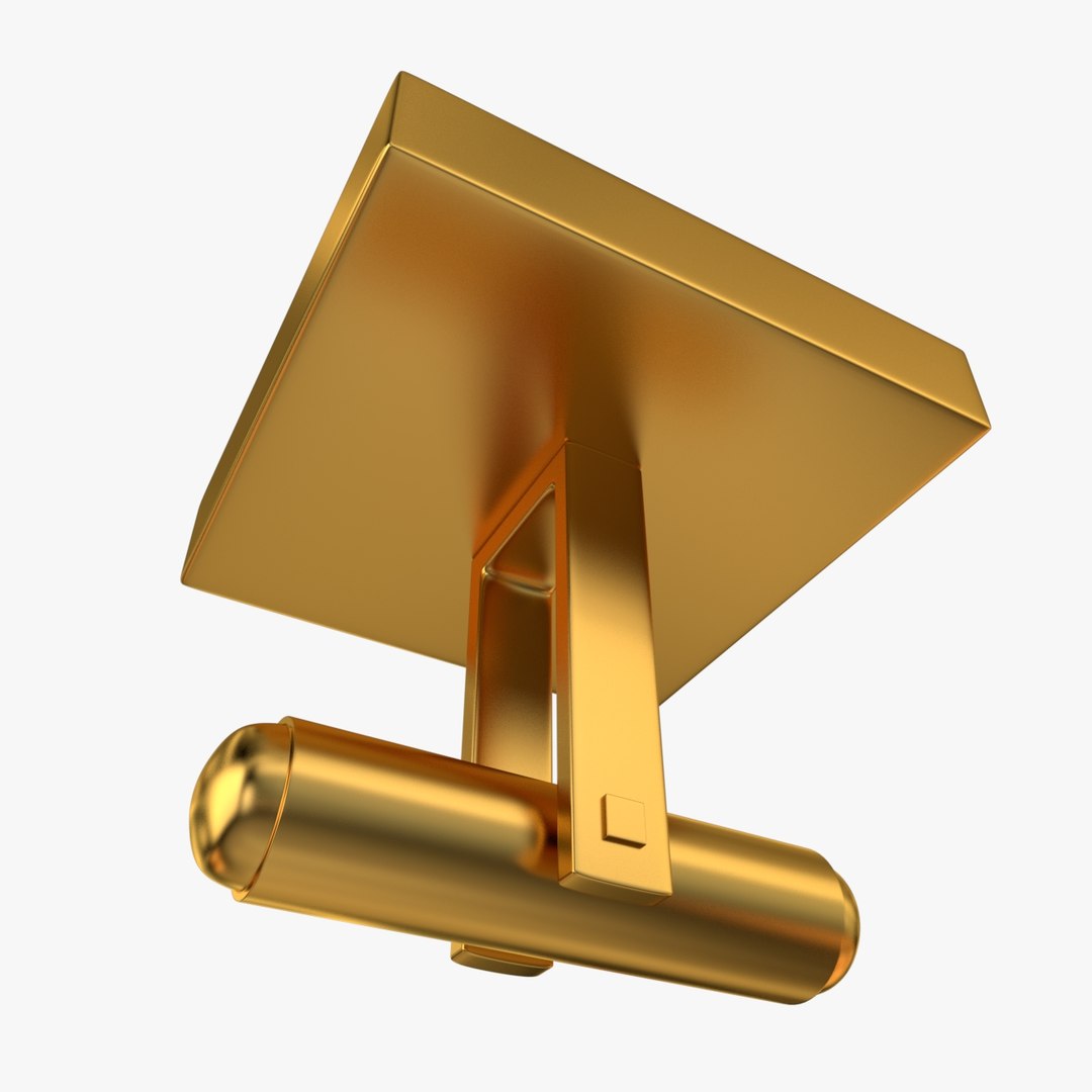 Cufflinks Collada Dae 3d Model