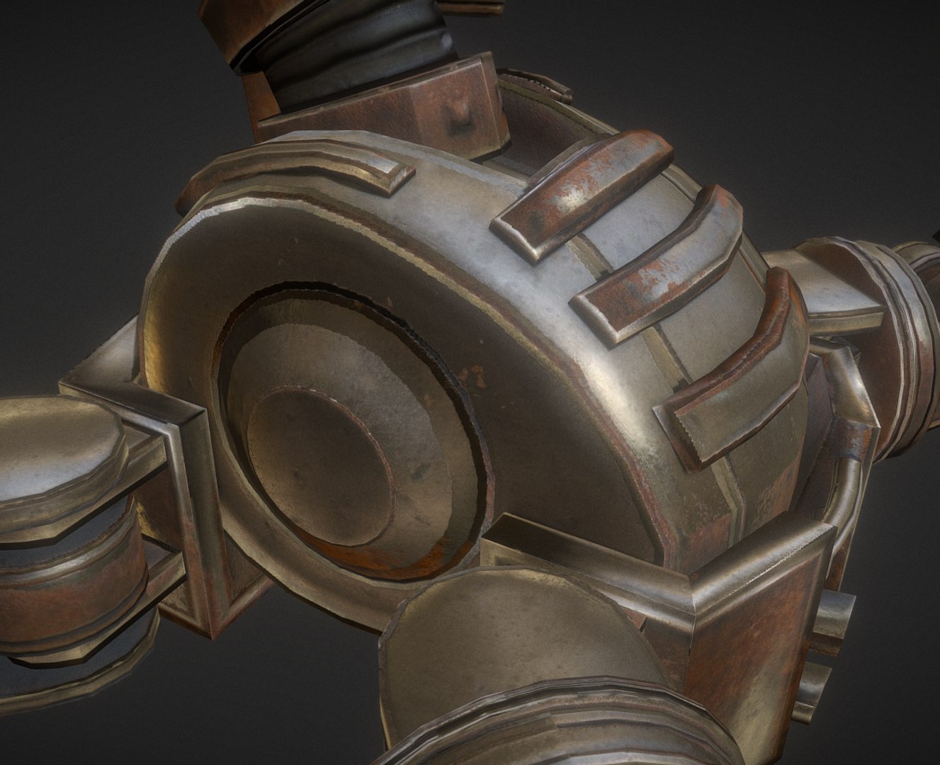 Rusty Version 3d Obj