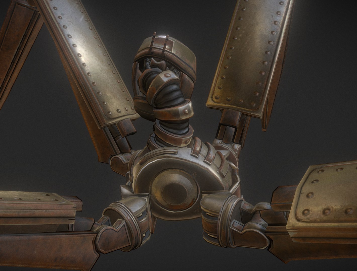 Rusty Version 3d Obj