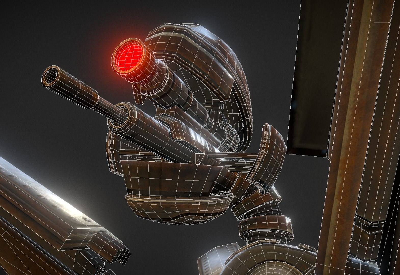 Rusty Version 3d Obj