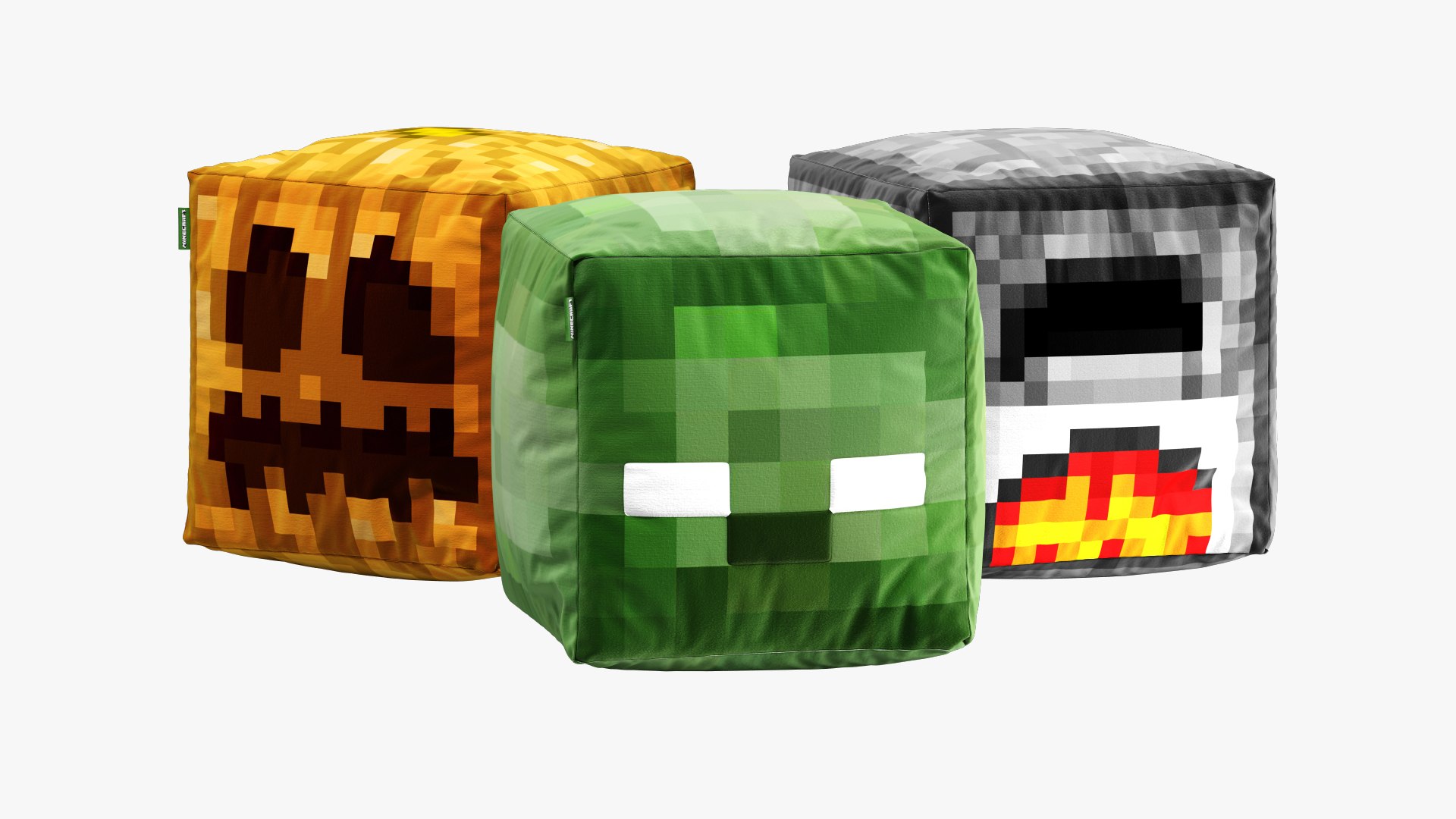 3D Minecraft Ottoman Set 004 - TurboSquid 1949854