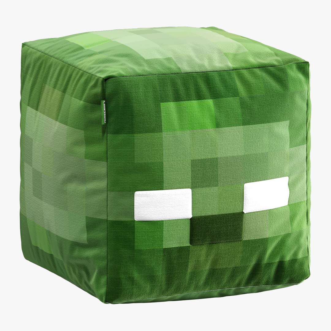 3D Minecraft Ottoman Set 004 - TurboSquid 1949854