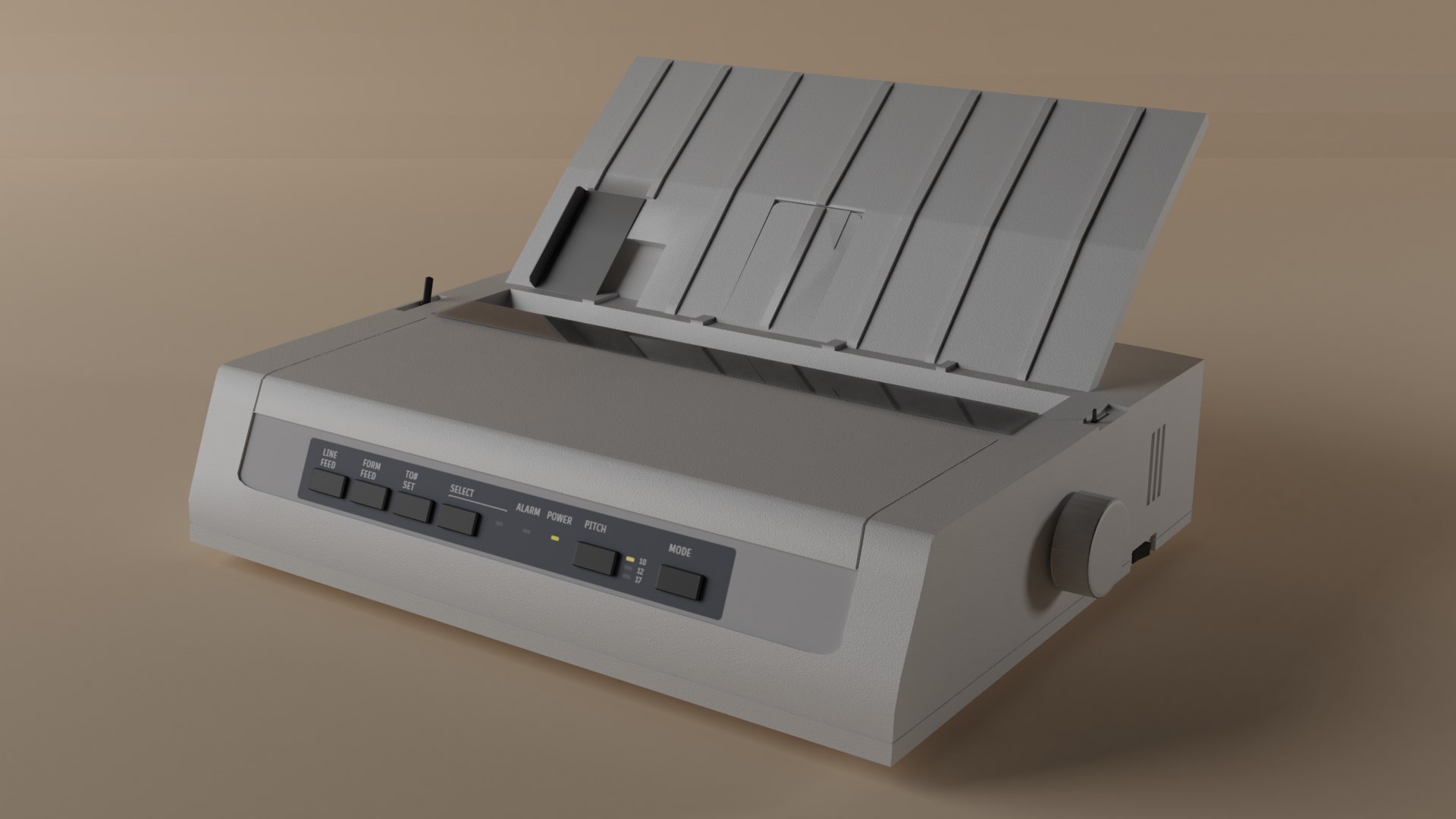 3D Microline Printer Model - TurboSquid 1611963